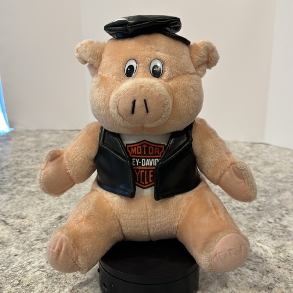 Harley-Davidson | Toys | Harley Davidson Pig Stuffed Animal Wearing ...